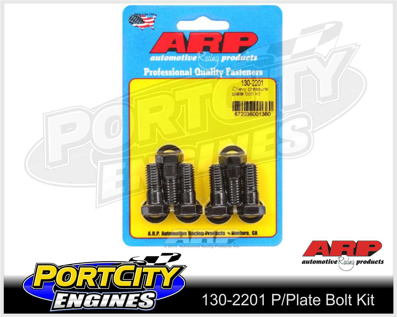 ARP Pressure Plate Bolt kit for Holden V8 253 308 355 5.0L 3/8”-16 130 ...
