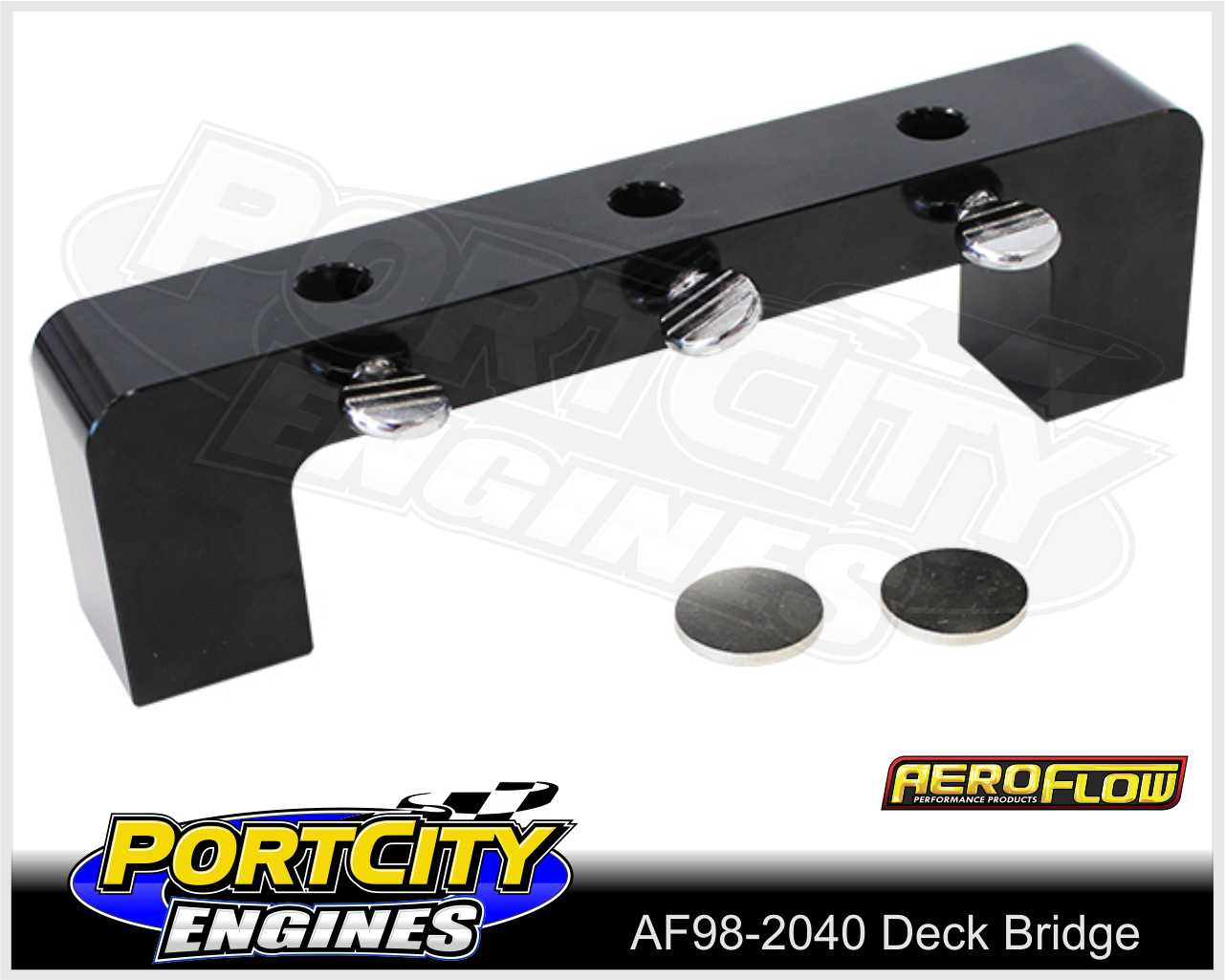 Aeroflow Alloy Magnetic Deck Bridge Tool Black AF98-2040 - Port City ...