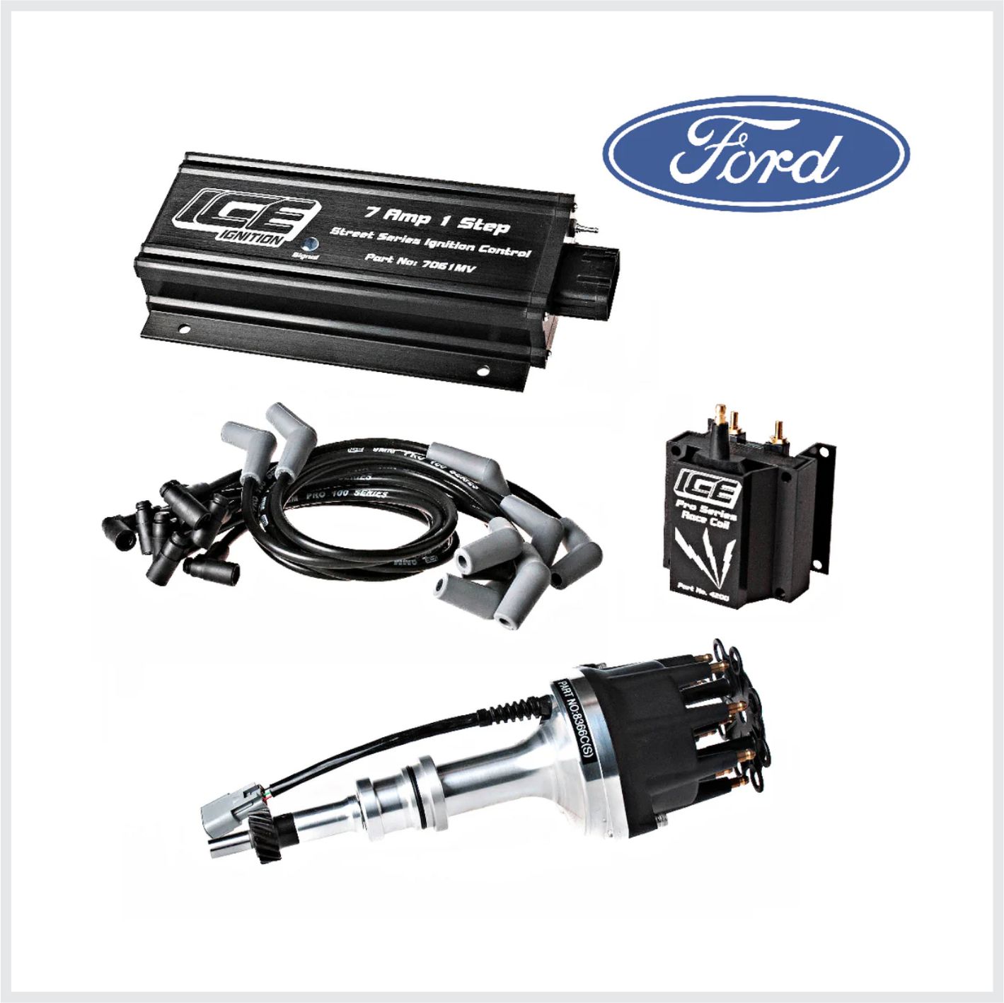 Ice Ignition 7 Amp - 1-Step limiter - Street Series Kit for Ford 289 ...